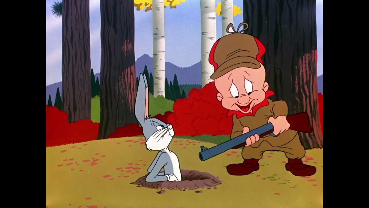 Elephant Gun | Looney Tunes | Rabbit Fire '51