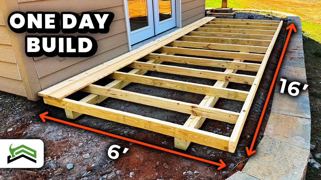 How to Build a Floating Deck — No Permits, No Experience Needed