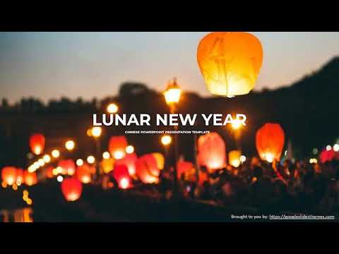 Lunar New Year Free Google Slide Theme