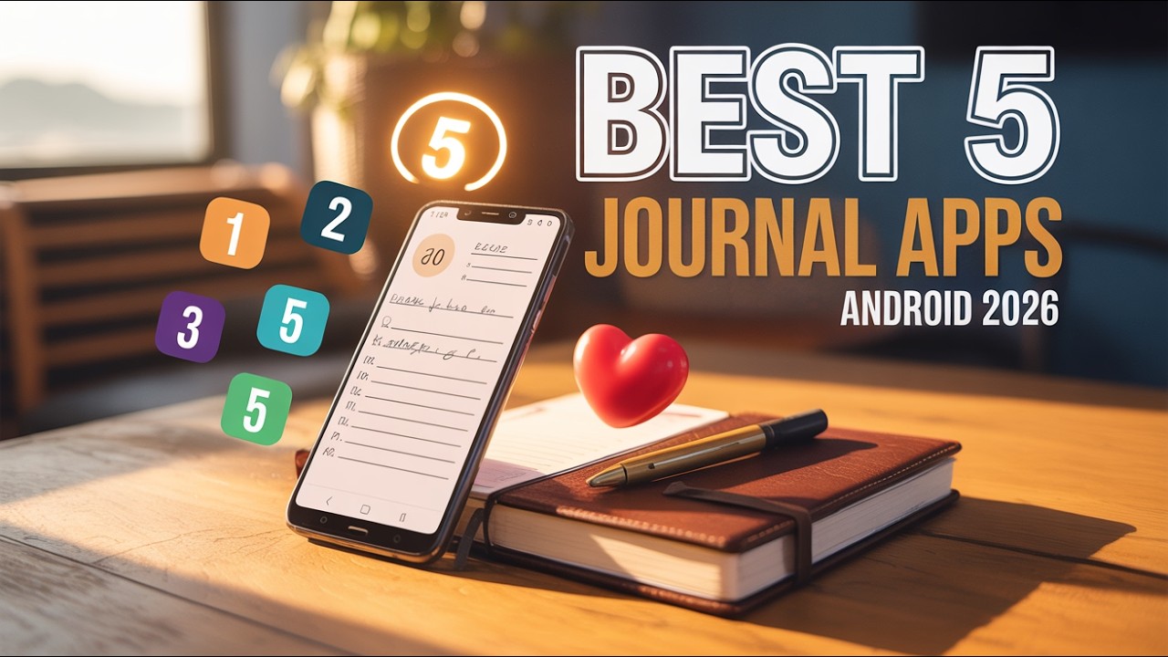 Best Journaling Apps on Android — 5 That Actually Work (2026)