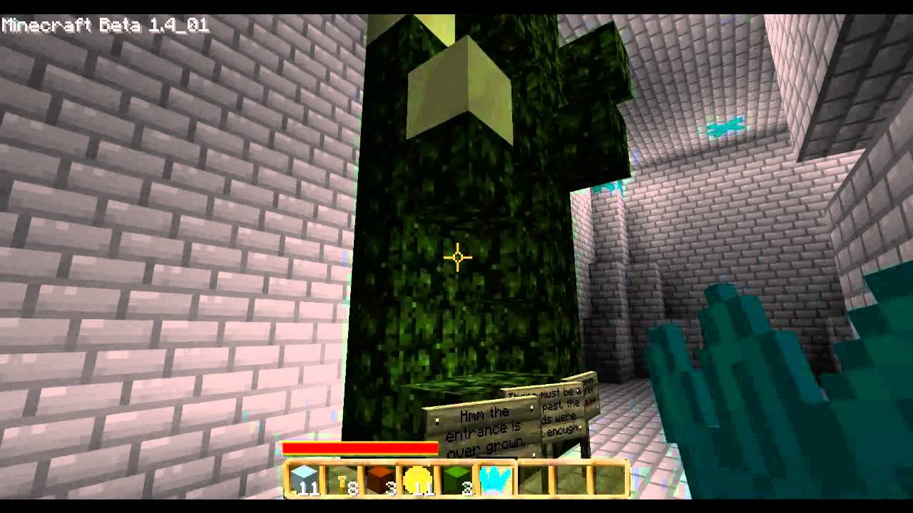 Let's Play Minecraft: Oblivion Theme Map 3 Part 2
