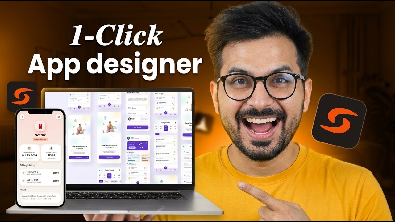 How to Build Mobile App UI with AI for Android and iOS App development (Figma + Code in Seconds!)