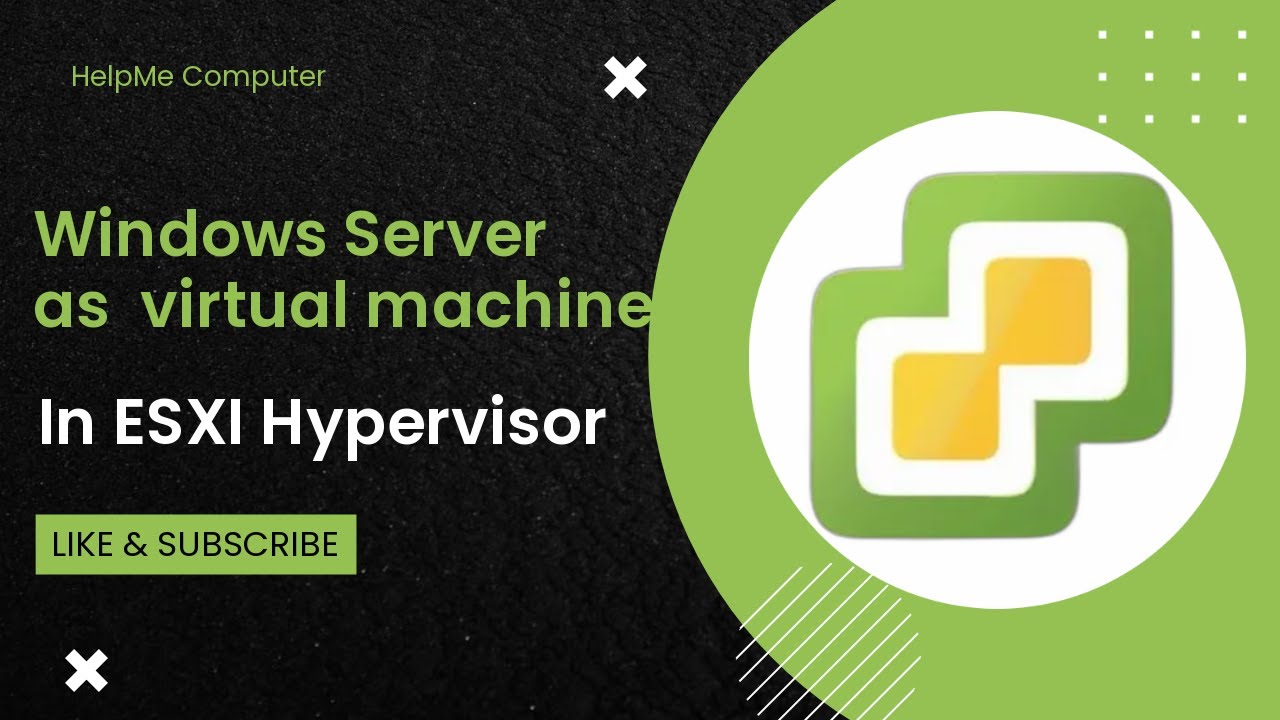 How To Install Windows Server 2019 on VMWare ESXi Hypervisor