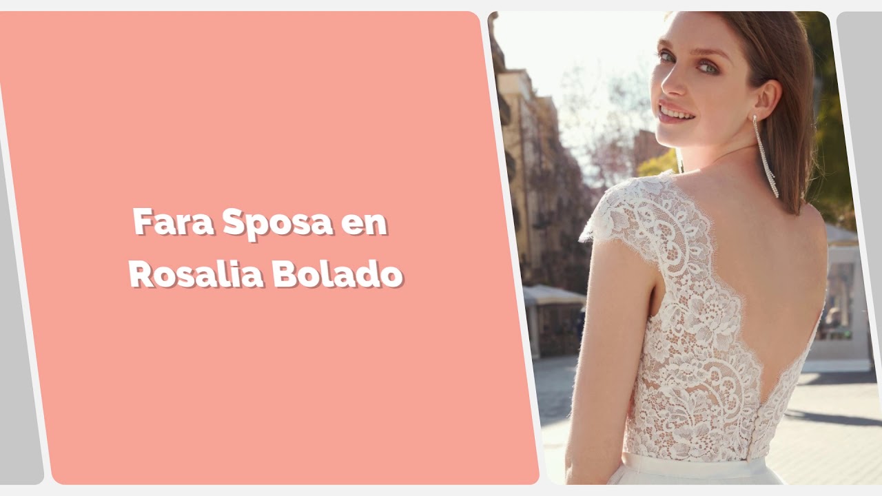 Coleccion vestidos de novia  fara2020