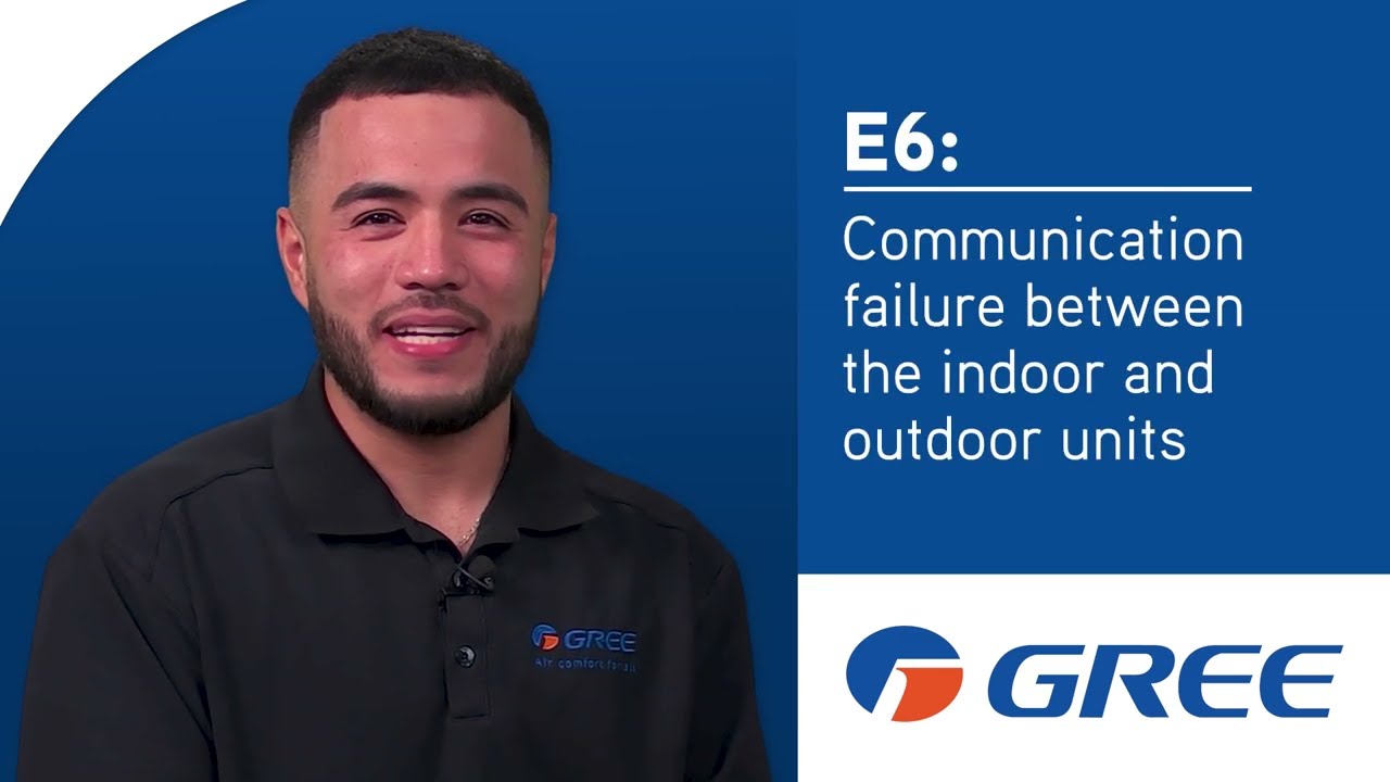 GREE E6 Error Code: Indoor-to-Outdoor Communication Fault - How to Diagnose & Fix