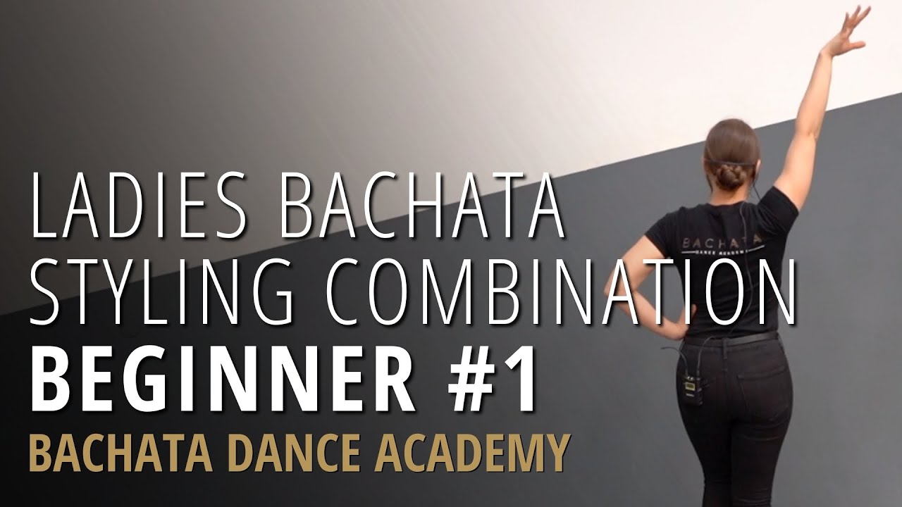 Ladies Bachata Styling Tutorial - Beginner Combination #1 - Nicole Thompson - Bachata Dance Academy