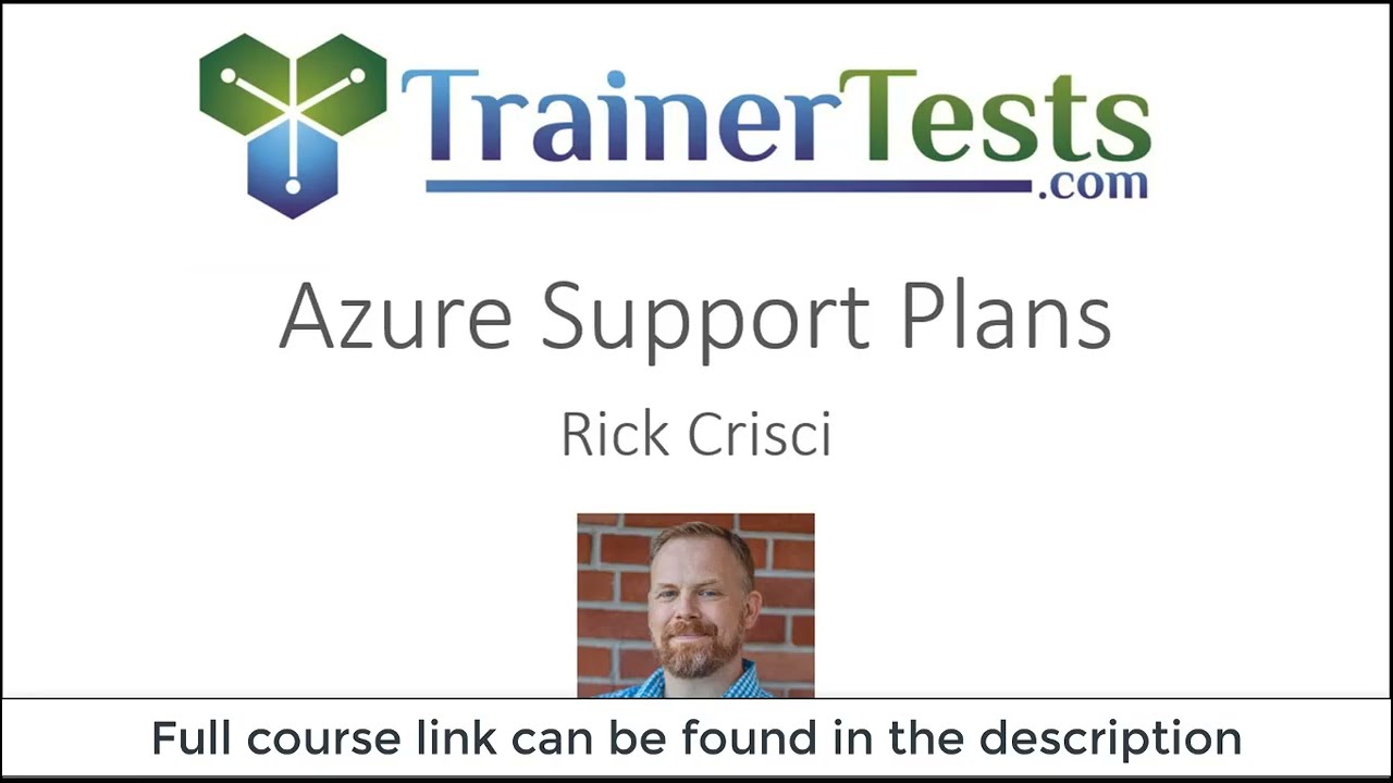 Azure Support Plans