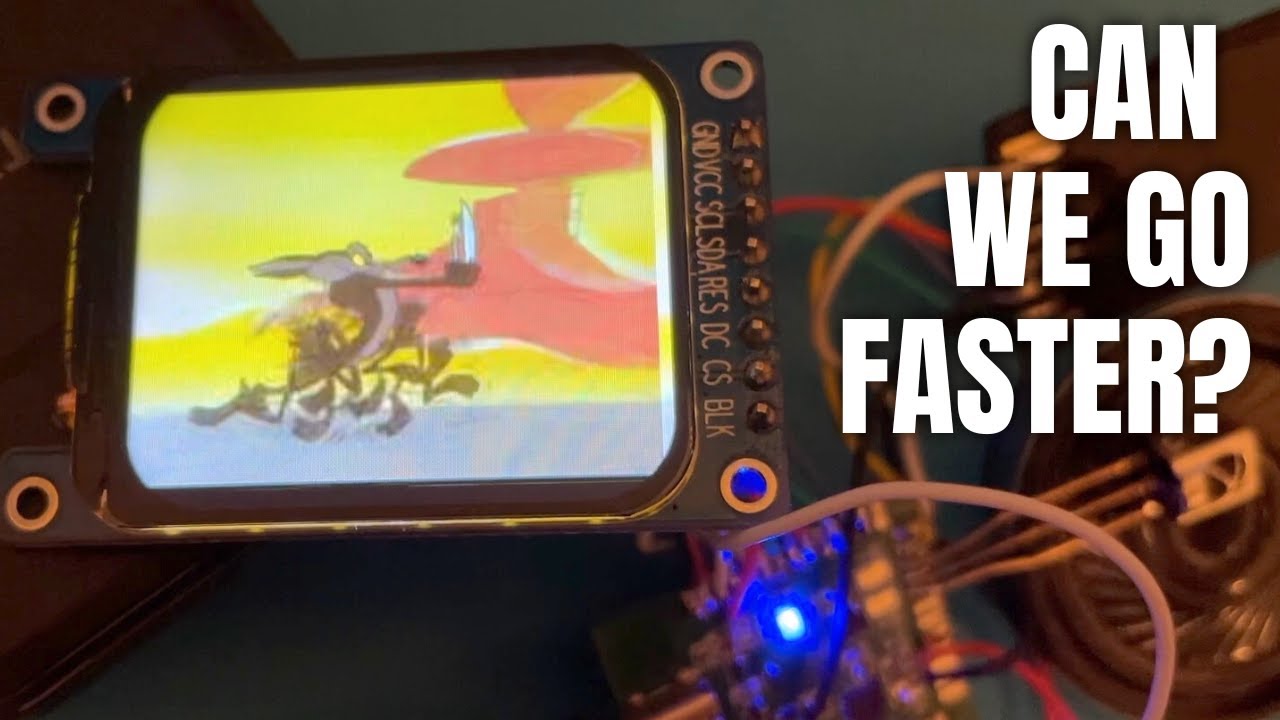 ESP32 Super Fast JPEG Decoder - 20ms!