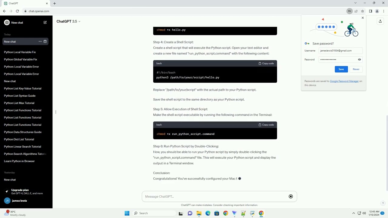 mac run python script double click