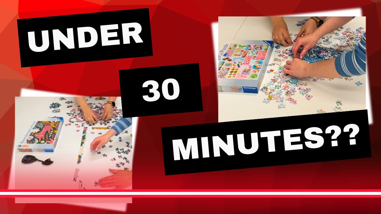 UNDER 30 MINUTES?? Quick Pairs Speed Puzzling Update #puzzle #jigsawpuzzle