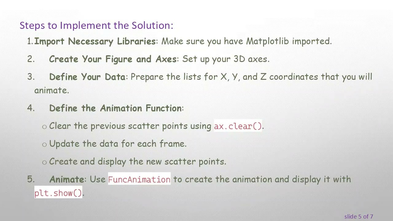 How to Remove Previous Scatter in Matplotlib Python Animation