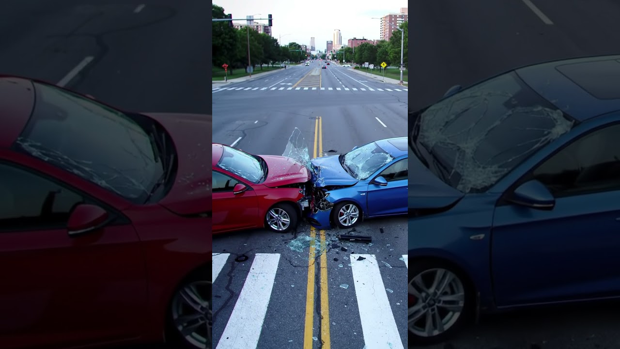 The Most Insane Slow Motion Crash Ever 勞