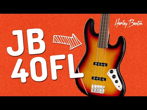 Harley Benton JB40 Fretless | Reverb