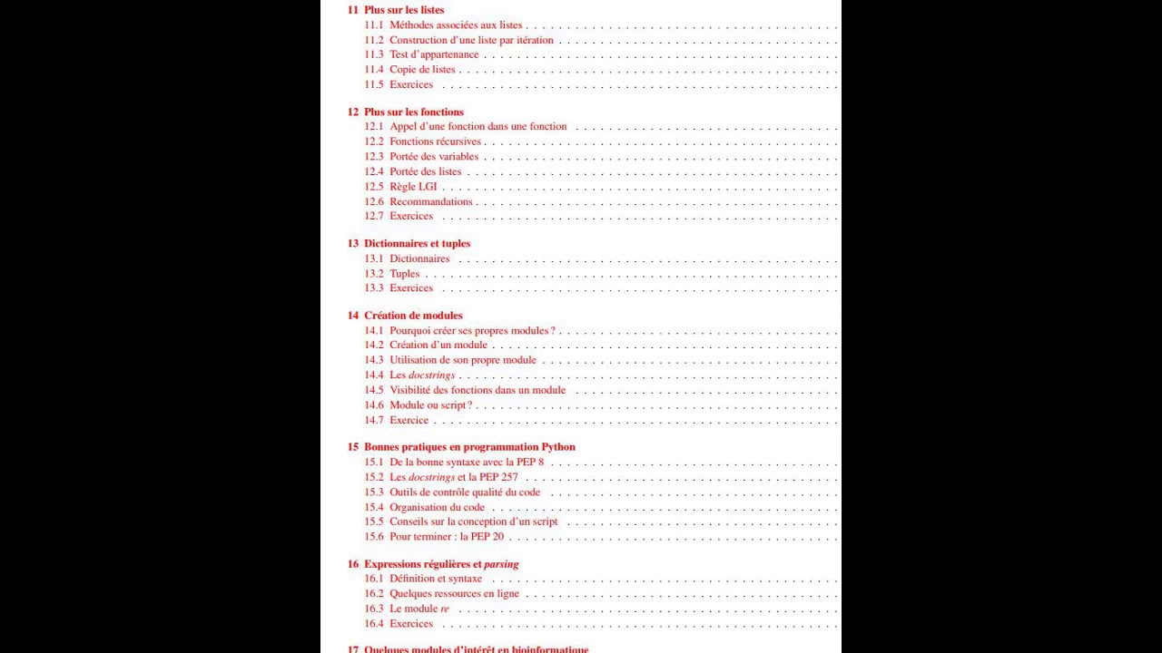 Cours de Python pdf (francais)