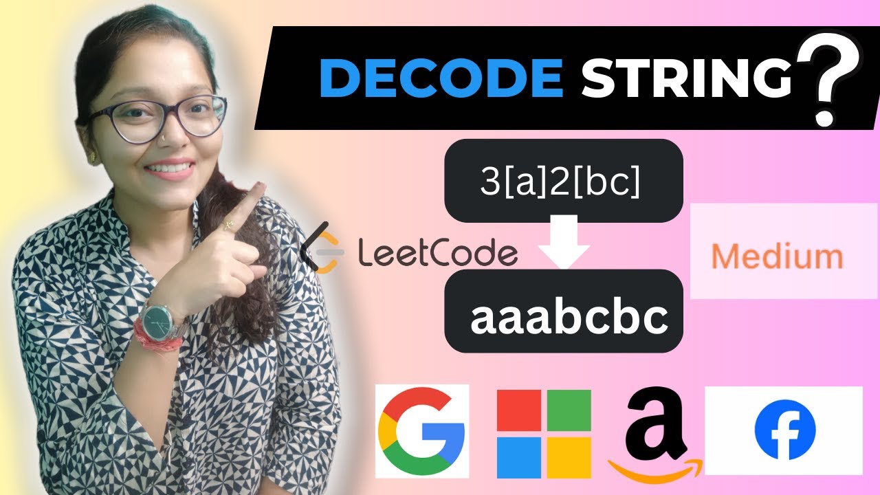 Decode String - JAVA | Leetcode Medium | String | Stack | APPLE | ADOBE | GOOGLE | UBER | INTUIT