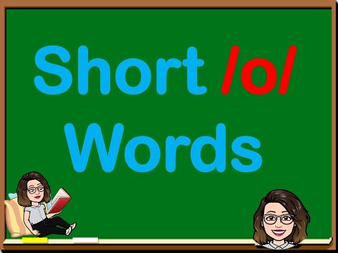 SHORT O WORDS FLASHCARDS