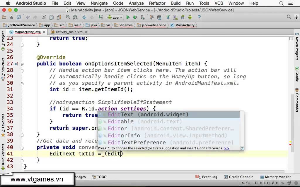 Android Creating JSONObject