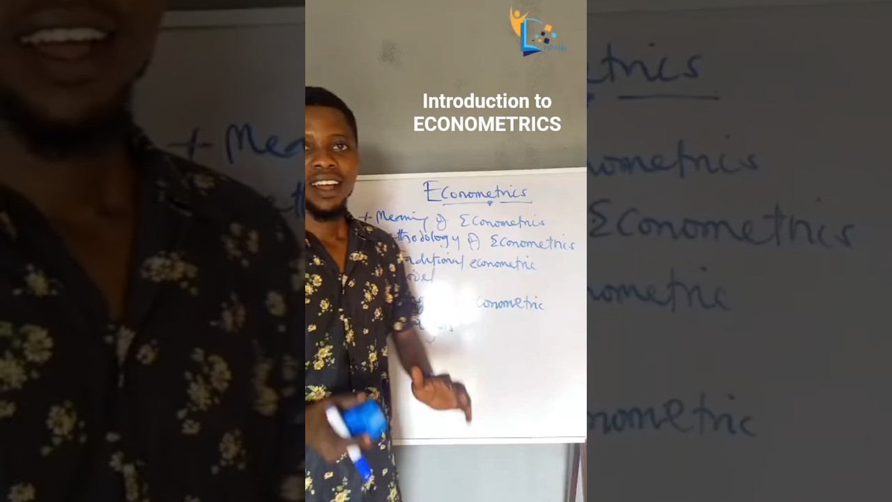 Introduction to #econometrics