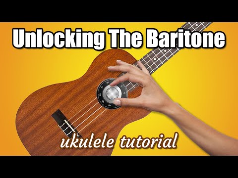 Unlocking the Baritone Ukulele - beginner tutorial introduction #ukulele #baritone #review