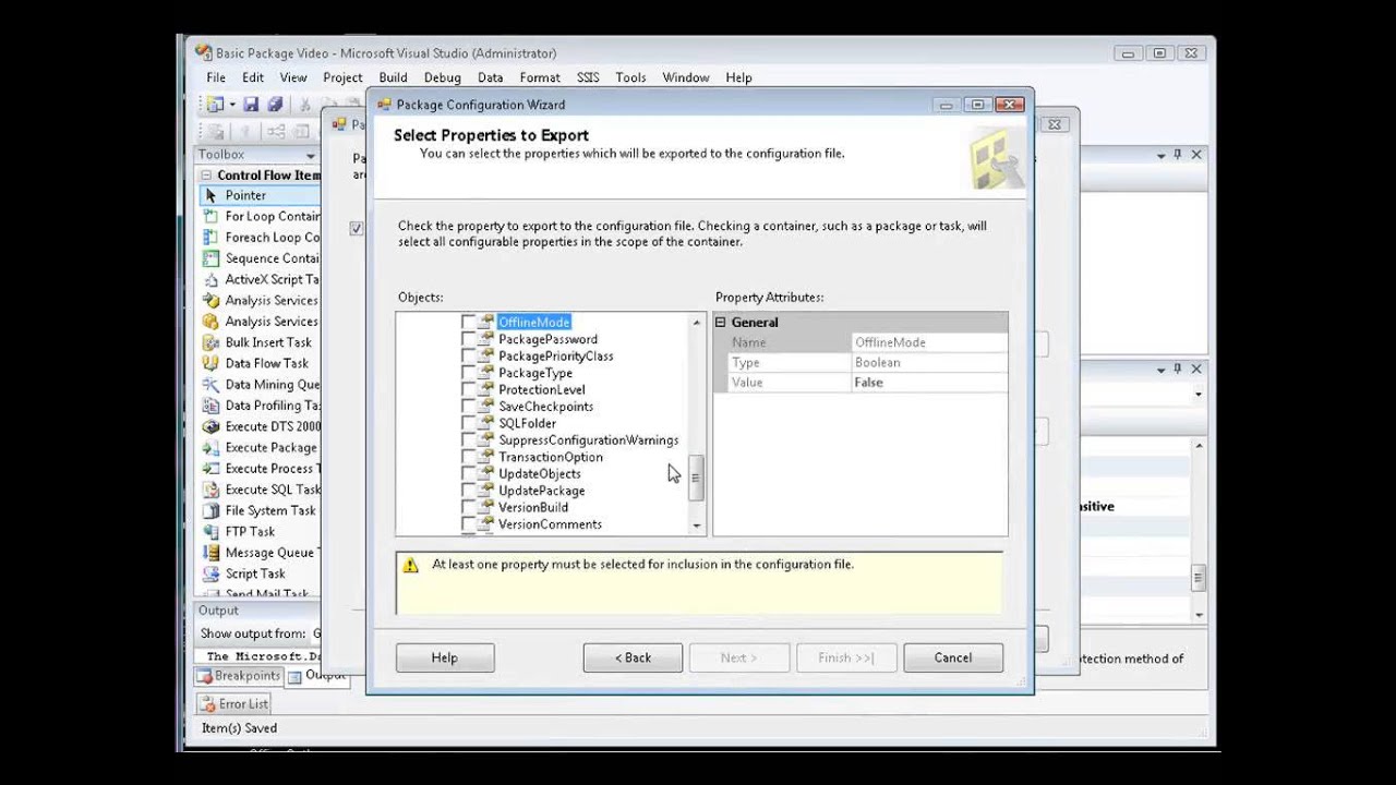 SSIS Package Execution Using SQL Server Agent  - SQL