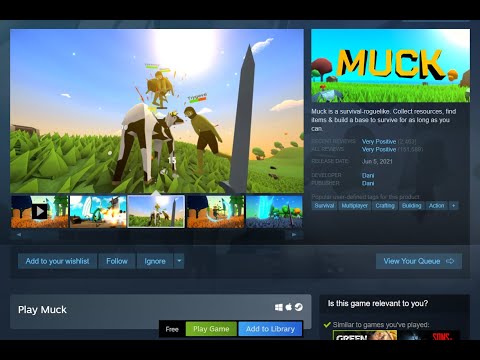 Steam Community :: Video :: Just muck'n around!- MUCK Livestream