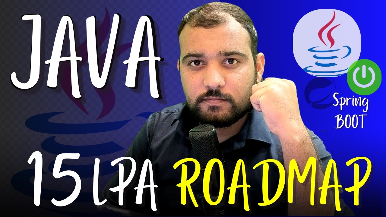 How to Become JAVA Developer in 6 months | Java ROADMAP 2026 🔥