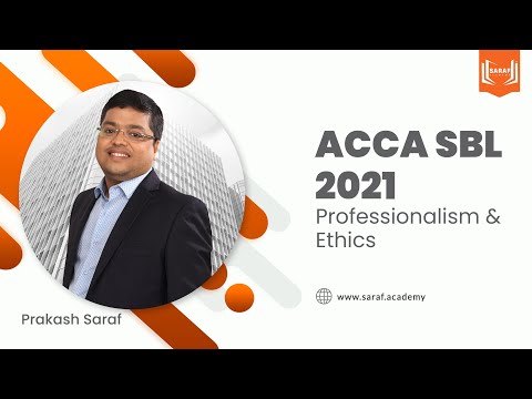 ACCA SBL | CIMA SCS | 2021 | Professionalism-Ethics