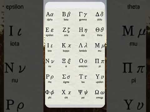 To know the physics symbols