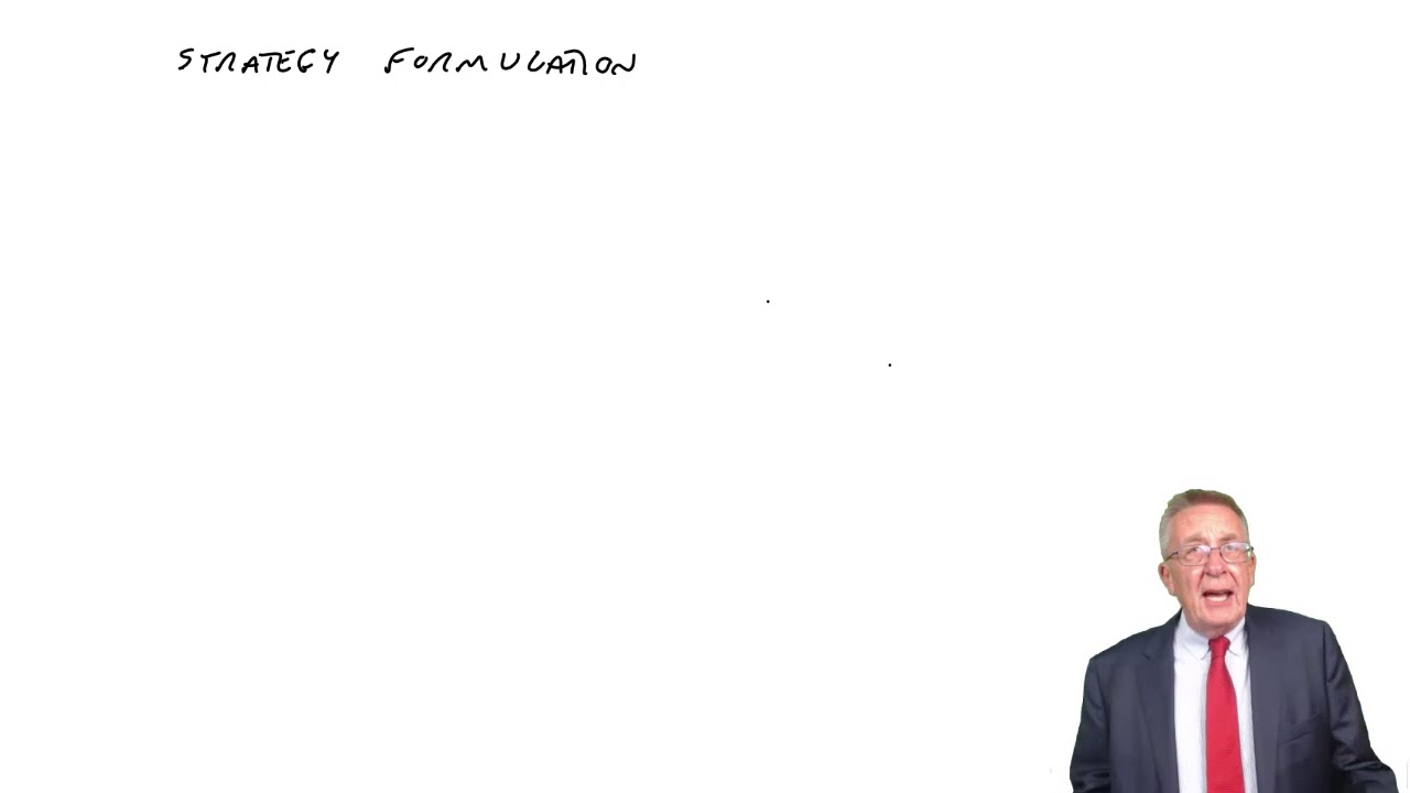 Strategy formulation (Part 1) - ACCA (AFM) lectures