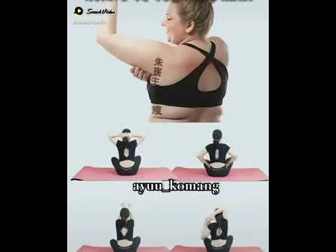tutorial#cara mengecilkan lengan bahu#senam kebugaran#aerobik#shorts#part 4