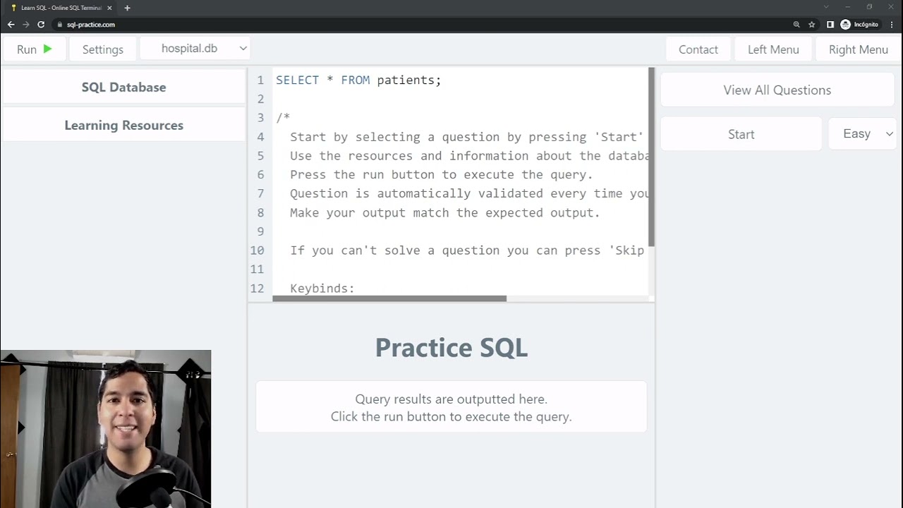 Practice Easy SQL Problems Full Tutorials