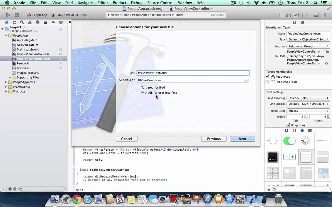iOS SDK 7 Tutorial - Navigation Controllers