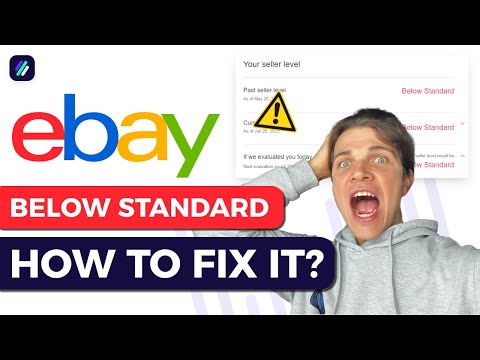 My eBay Account is Below Standard ๐ Hereโs How To Fix It