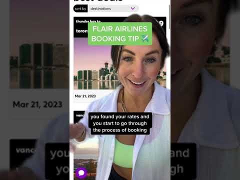 Flair Airlines BOOKING TIP! Extremely Important!