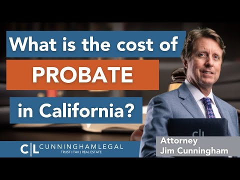 What is the cost of probate in California?