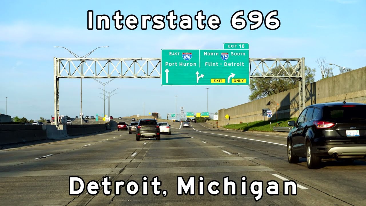 Interstate 696 - Detroit, Michigan - 2019/05/15