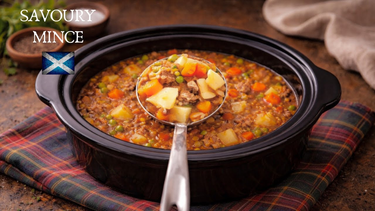 Slow Cooker Savoury Mince | Crockpot Minced beef & potato recipe :)