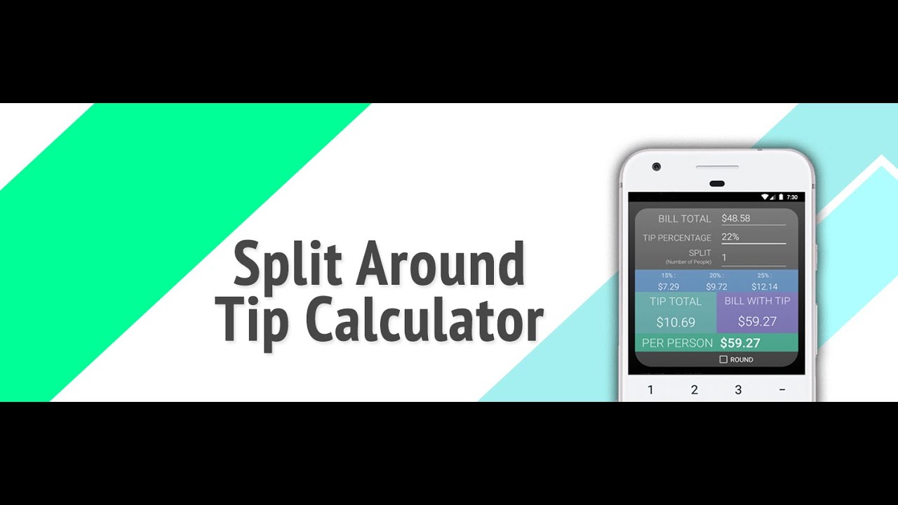 Split Around Tip Calculator - Free Mobile App