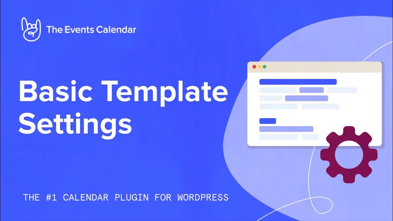 Basic Template Settings