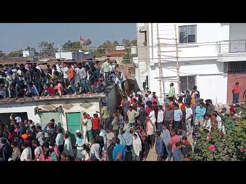 sahid Pankaj Patel ki dorio me aisi bhid bagodar parkhand me pahli bar dekhne ko mila