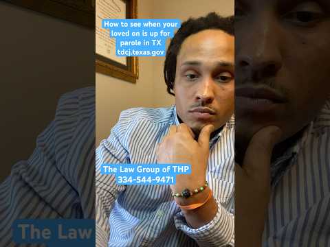 Step 1: How to see when inmate becomes parole eligible in TX