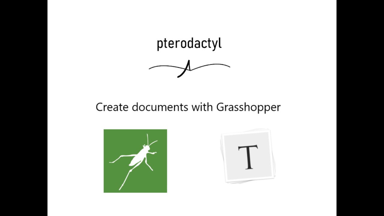 Introduction to Pterodactyl for Grasshopper