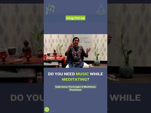 Do You Need Music When You Meditate? #mindfulness #mentalhealth #psychology #music