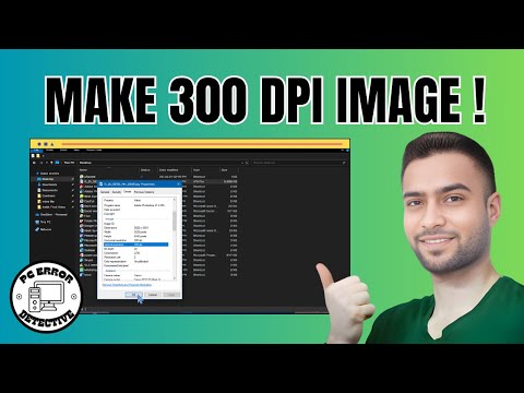 How to Make 300 DPI Image in Photoshop