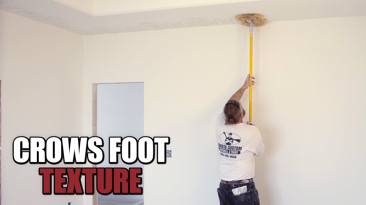 EASY: How to Crows Foot a Ceiling