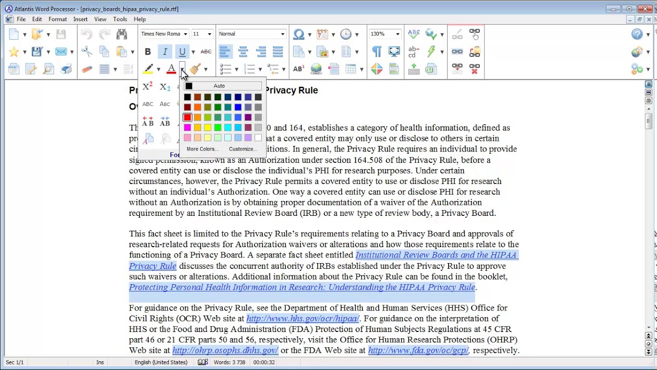 AtlanTips:  Changing hyperlink formatting