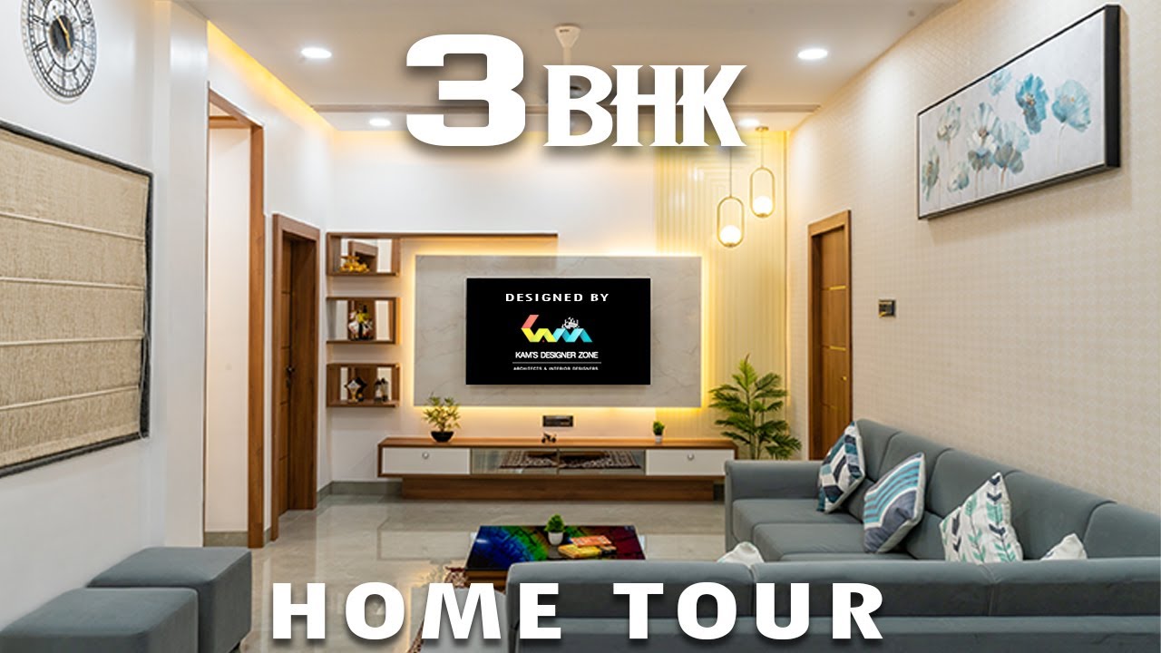 Simple & Elegent 3bhk Home Tour @ Dighi | Best Interior Designer in Pune | Kams Designer Zone