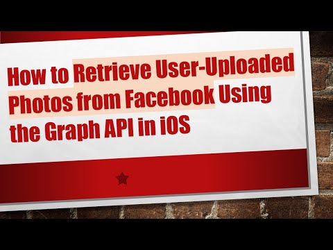 How to Retrieve User-Uploaded Photos from Facebook Using the Graph API in iOS