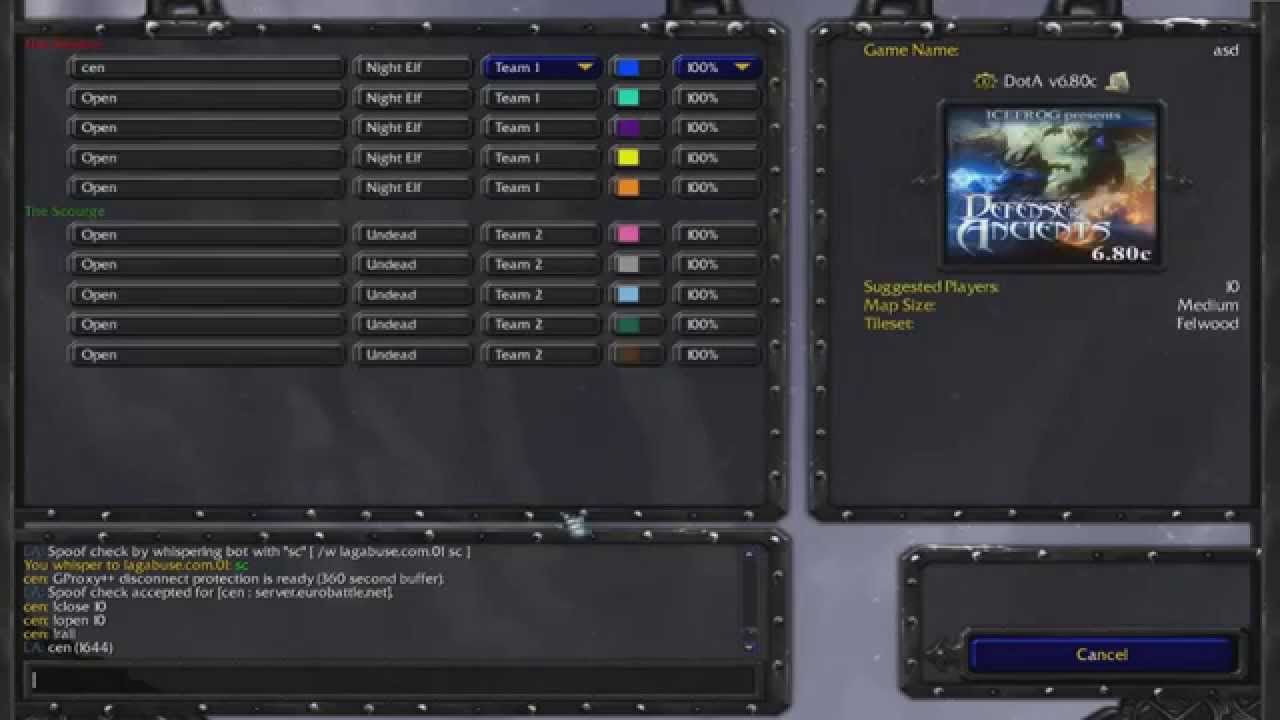 How to play on Lagabuse.com