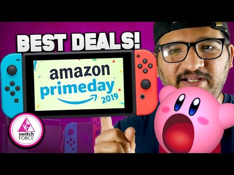 The BEST Switch Deals and Sales for Nintendo on Amazon Prime Day!